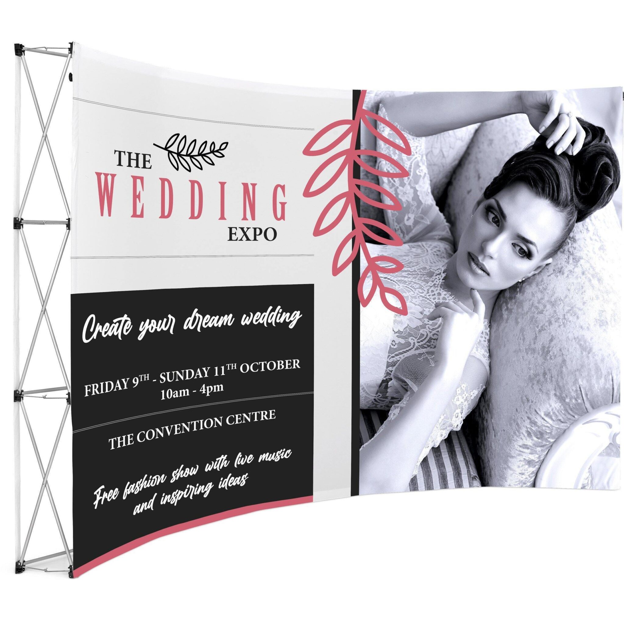 Curved Banner Wall - Brand Expert